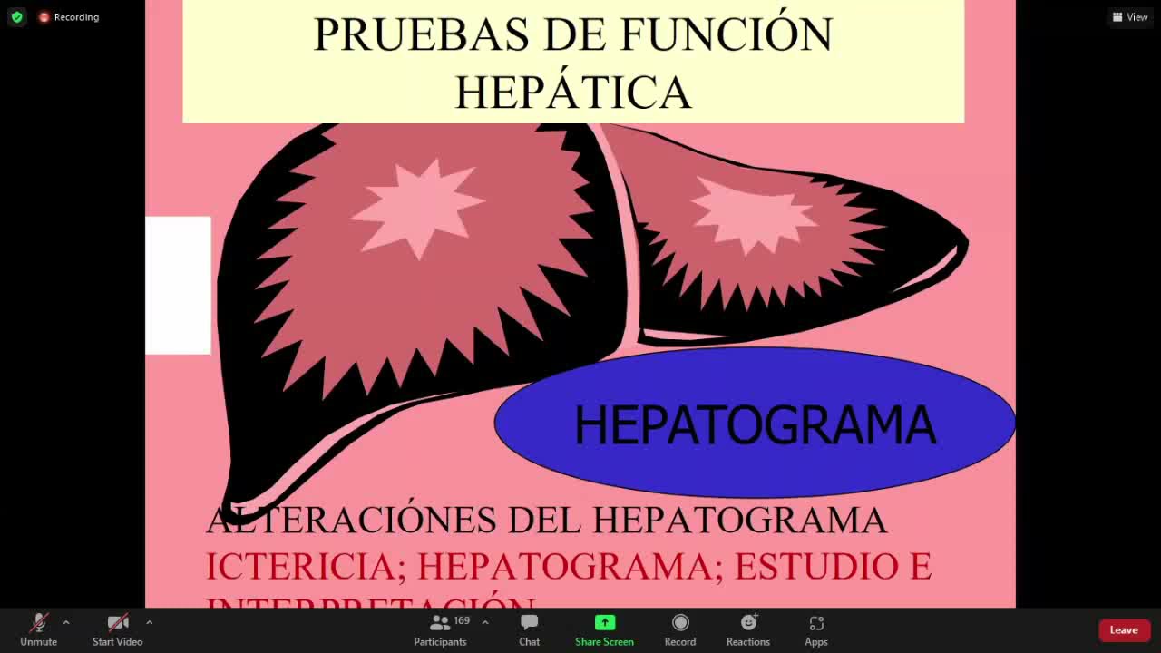 13. MI Hepatograma y enfermedades del Hígado (Dr Miguel) 16/09/21 - YouTube
