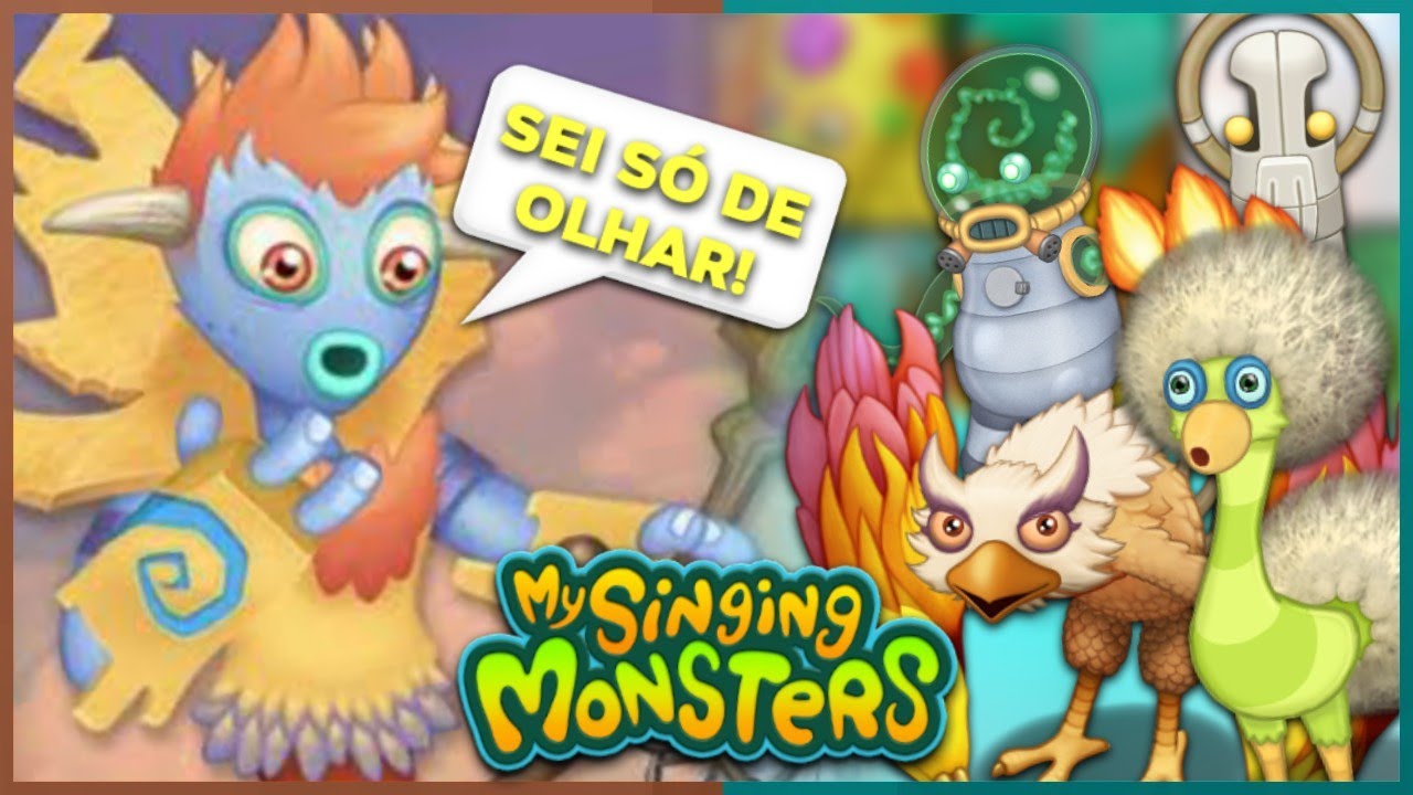 OS MONSTROS QUE REPRESENTAM MUITO BEM SEUS ELEMENTOS! | My Singing ...