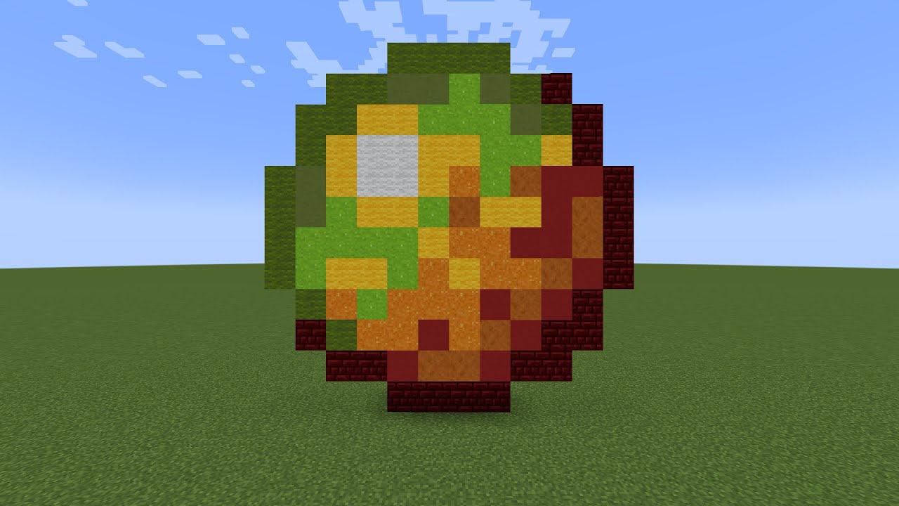 Minecraft Magma Cream Pixel Art Tutorial! - YouTube