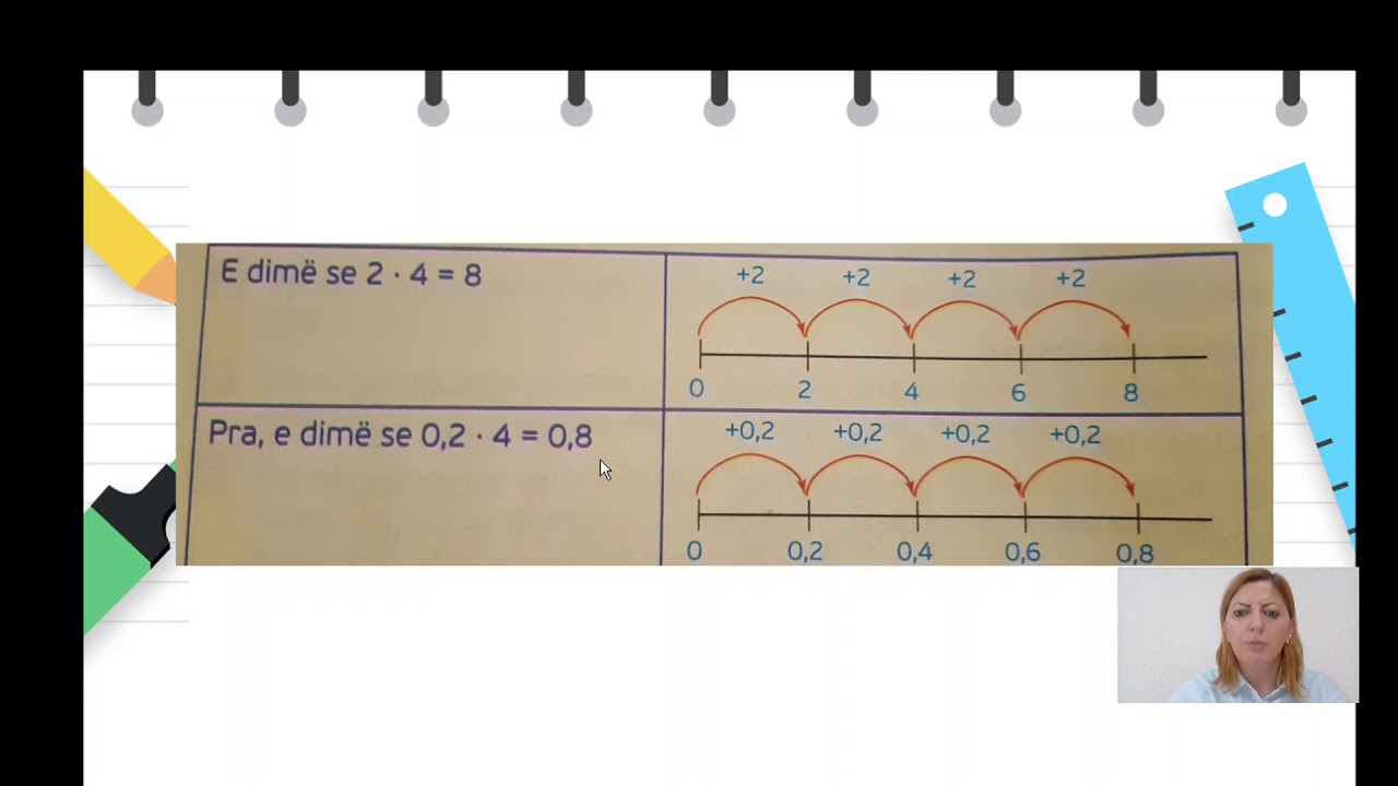 klasa 6 - vetite e shumezimit dhe pjestimit te numrave dhjetor - YouTube