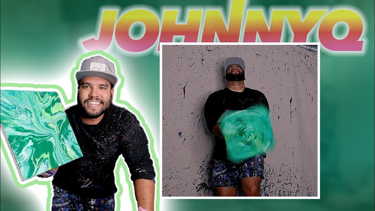 How To Make Spin Art! Johnny Q Style! - YouTube