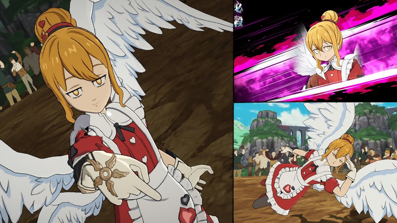NEW VALENTINE FEMALE SARIEL OUTFIT!! ITS SO CUTEEEE!! [Seven Deadly ...