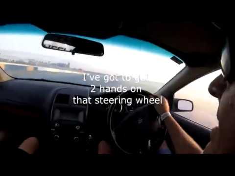 BA Ford Falcon UTE (NA) learning to drift 2nd Drift Night - YouTube
