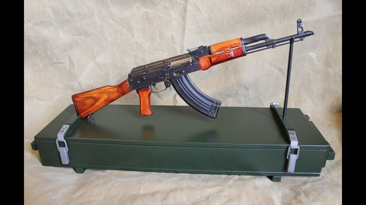 Kalashnikov AKM miniature - YouTube