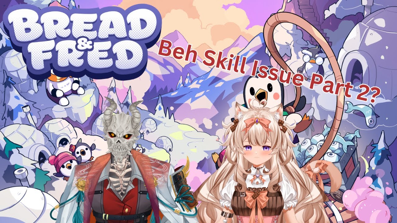 Balik Stream Langsung Maen Lompat-Lompat Pinguin Lagi Coy Lets Go @PurinKokoa_ [ Bread & Fred ...