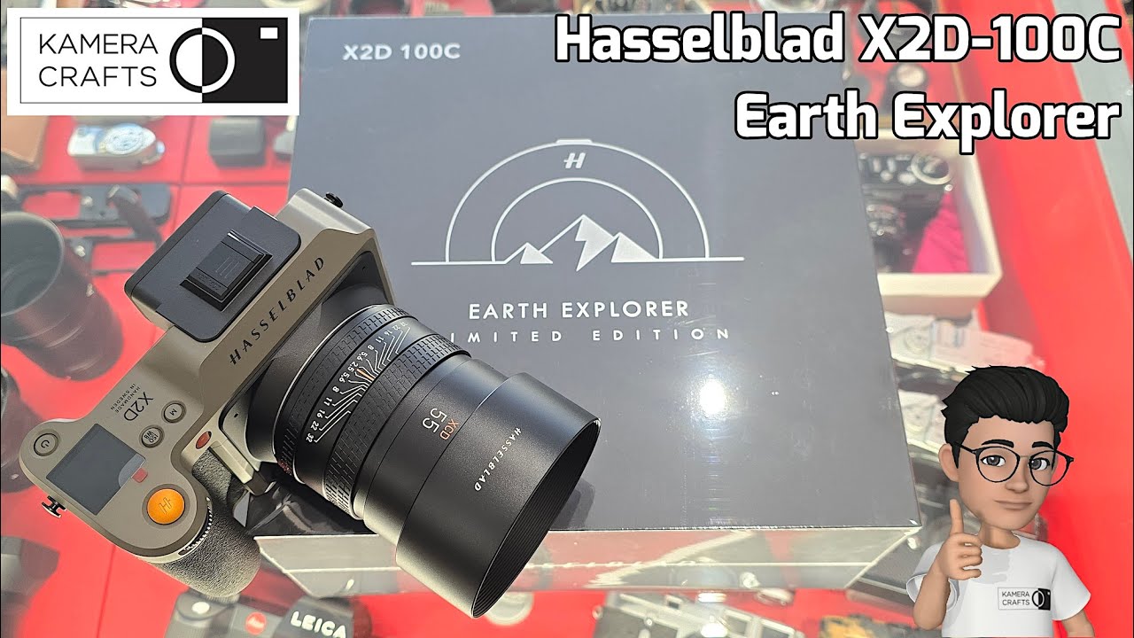 Hasselblad X2D Earth Explorer Edition unboxing - YouTube