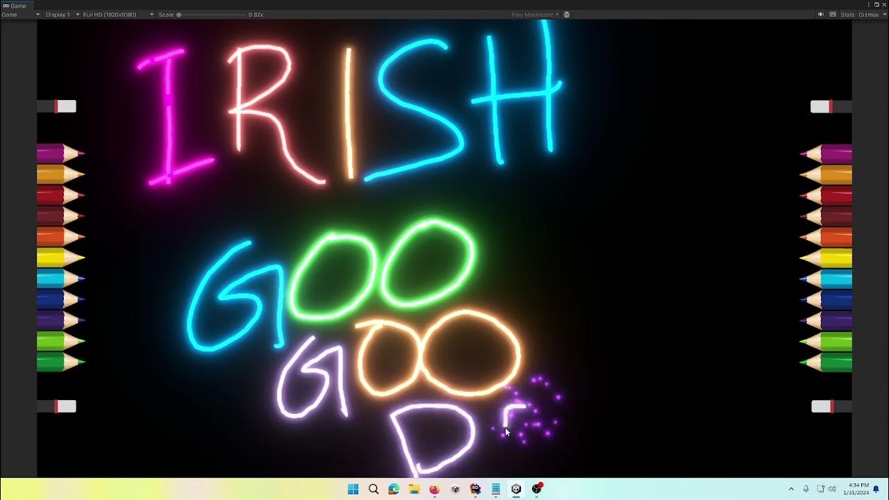 Unity Line renderer drawing - color change , multi touch - YouTube