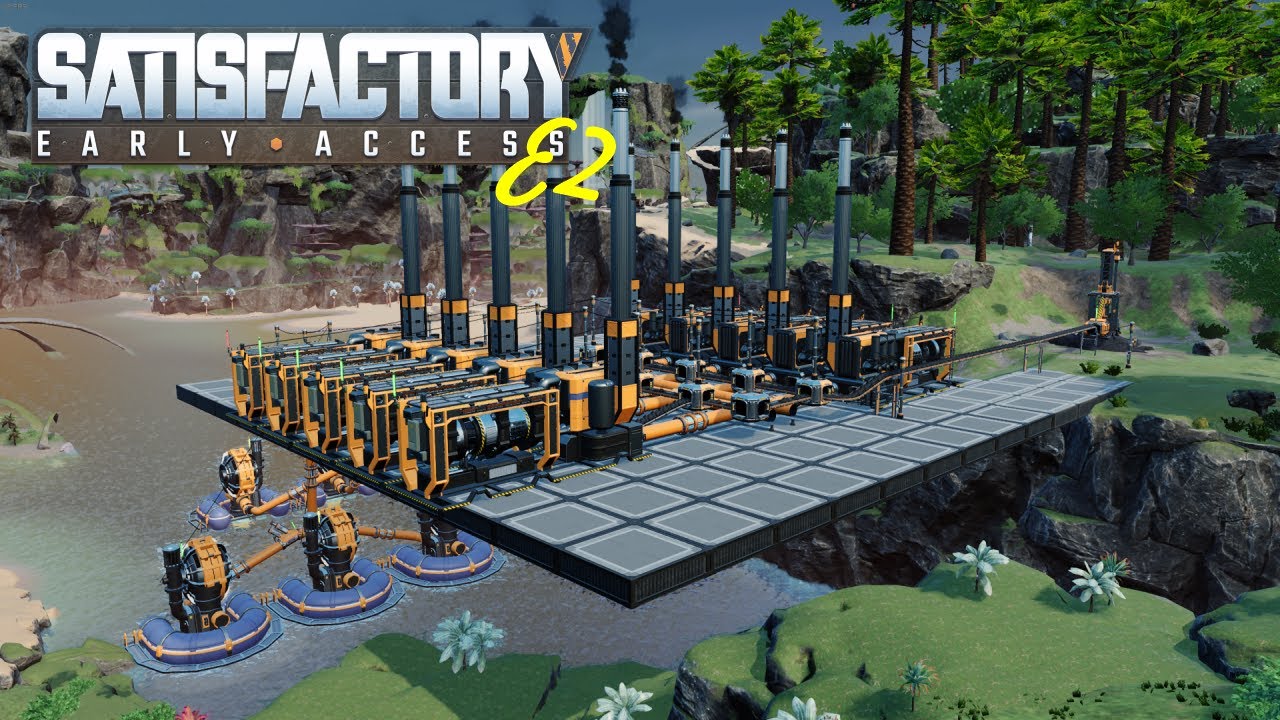 Satisfactory [E2] - Energia węgla! - YouTube