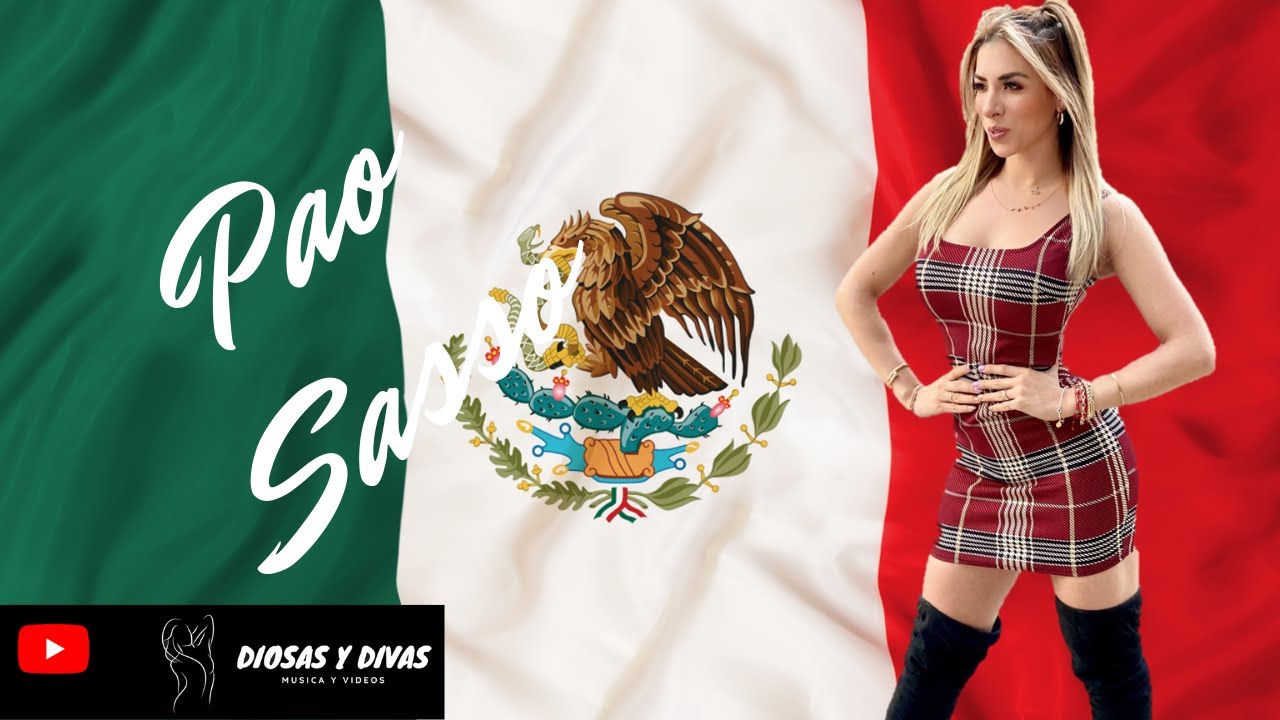 Espectacular y Bella Pao Sasso en Diosas y DIvas - YouTube
