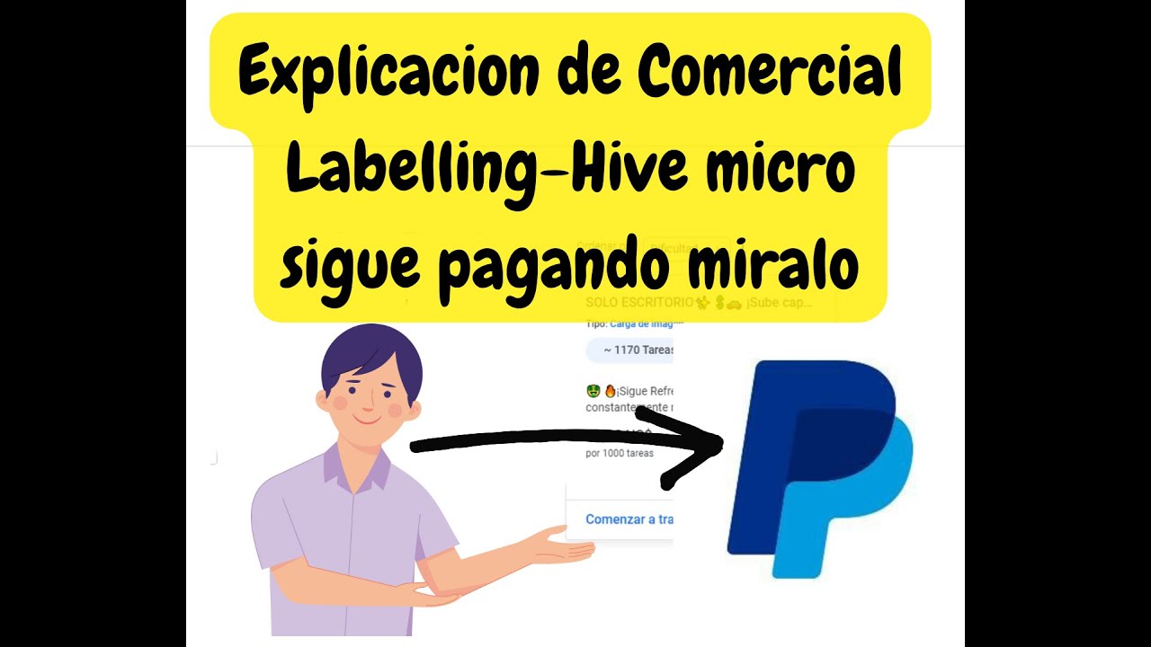 Comercial Labelling- Hive Micro explicado haciendo taks. - YouTube