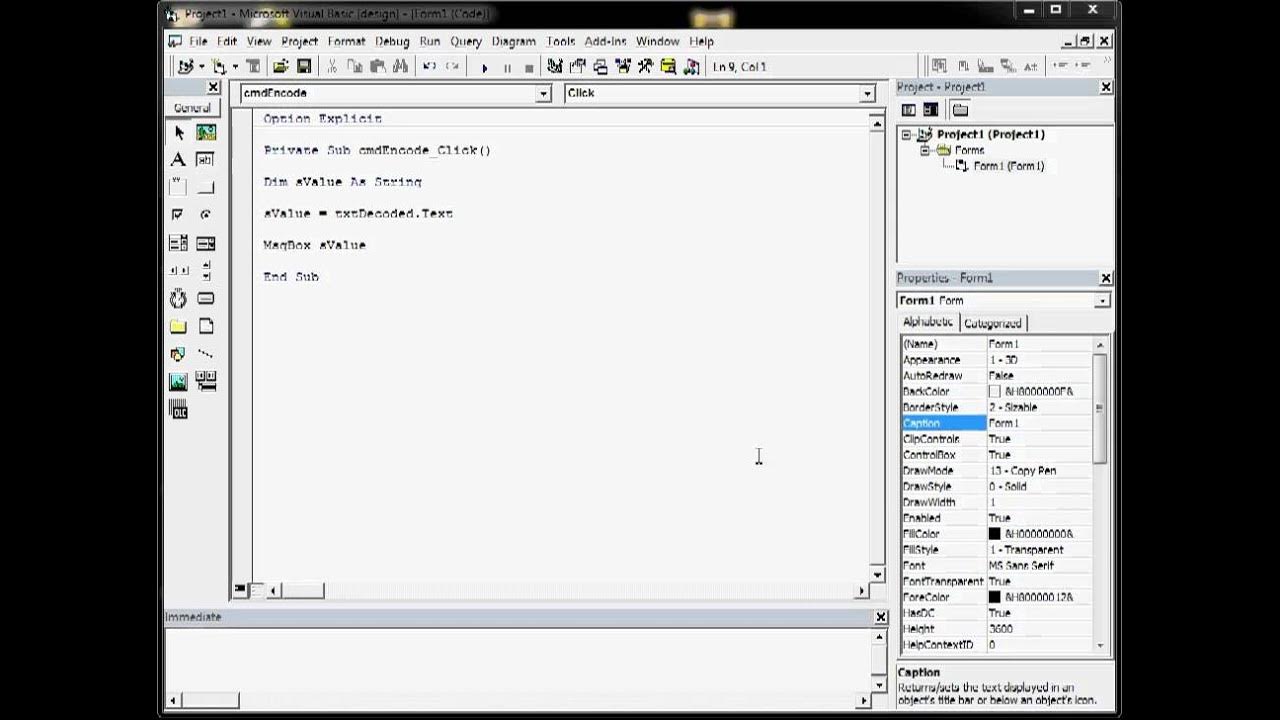 VB6 Tutorial 007 - Debugging and Stepping Through - YouTube