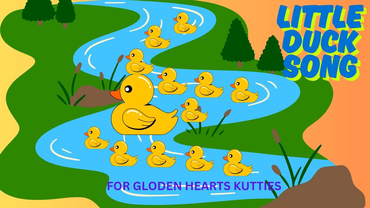 Little Duck Song for kids | Duck Quack, quack, quack - YouTube