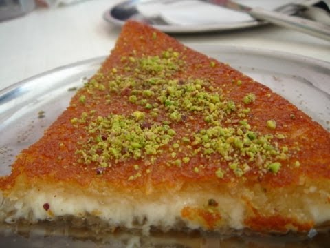 kenaffah Knafa- Recipy that is too Sweet - Halal Cooking كنافة‎ - YouTube