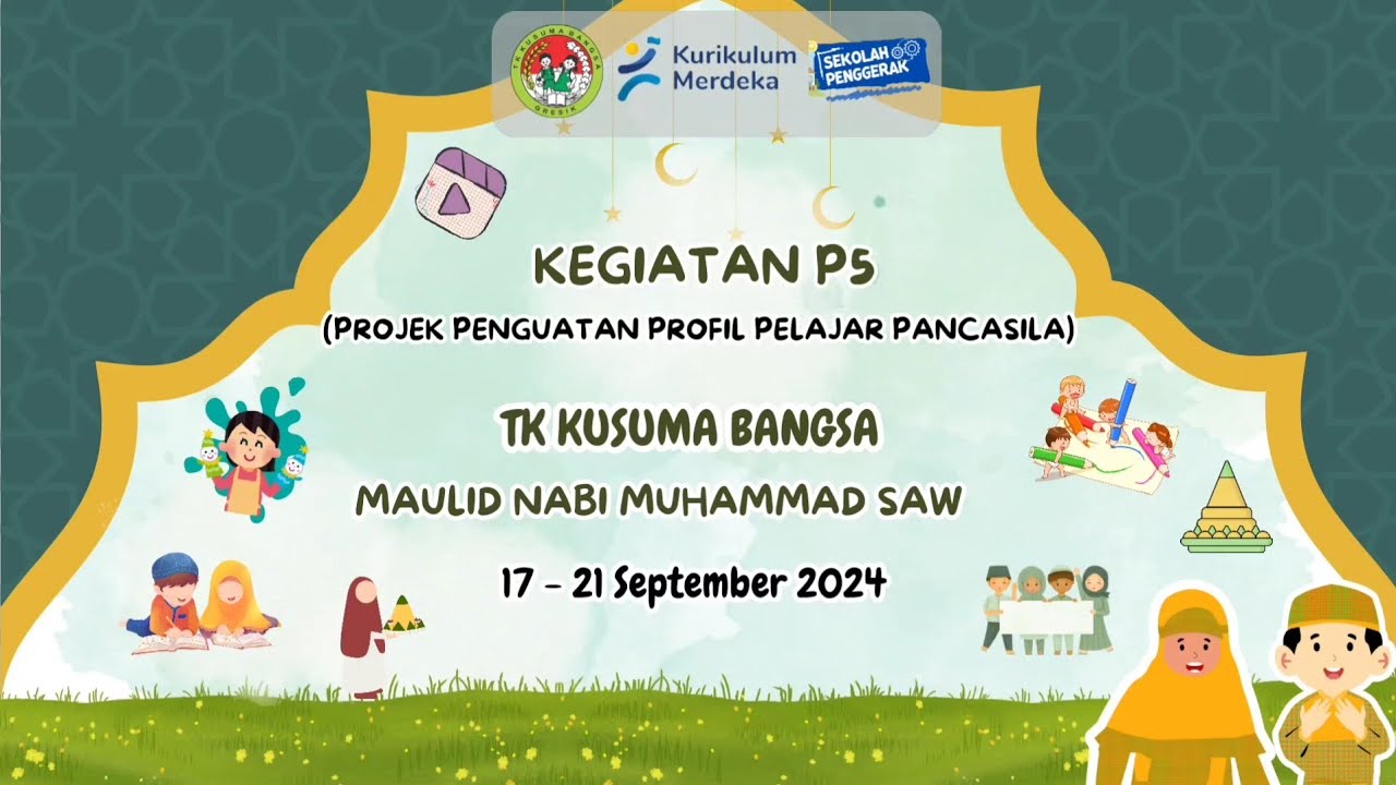 Kegiatan P5 (projek penguatan profil pelajar pancasila) TK Kusuma ...