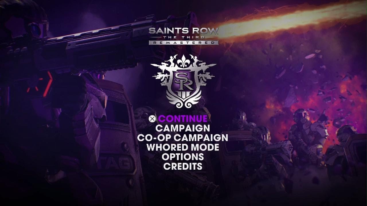 Menu music - Saints Row: The Third Remastered - YouTube