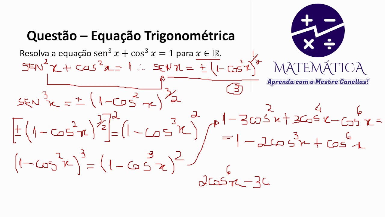 Equação trigonométrica - YouTube