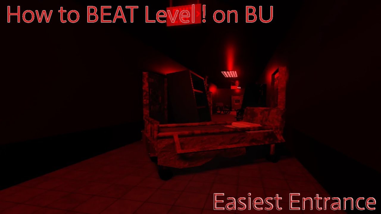How to Beat Level ! on Backrooms Unlimited - YouTube