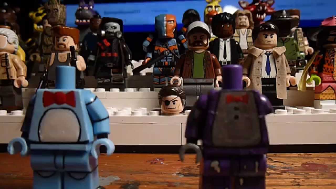 Lego Five Nights at Freddy's Updates and Brick Built Heads - YouTube