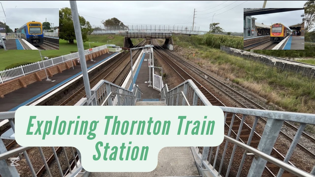Exploring Thornton Train Station NSW - YouTube