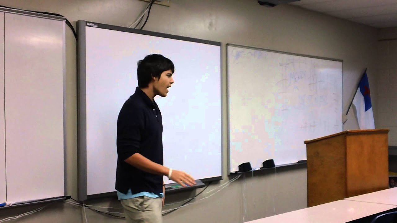 Entertainment Speech - YouTube