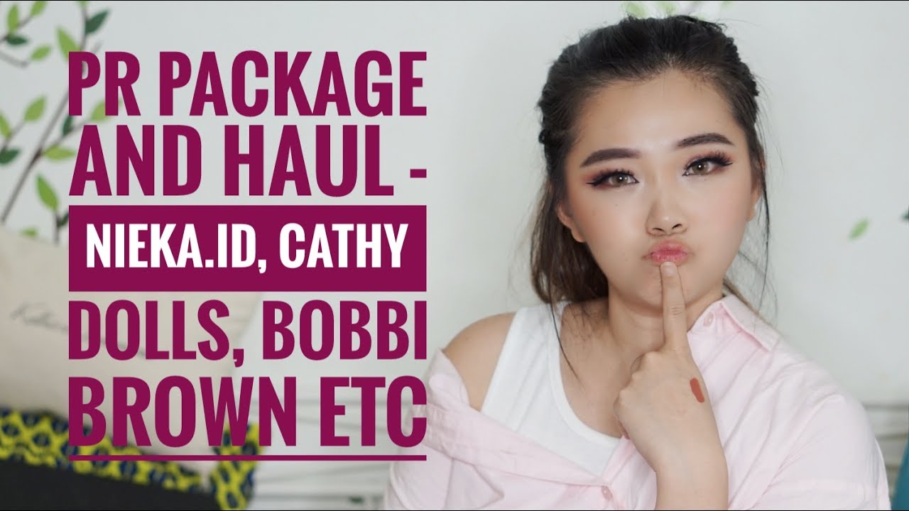 Chit chat and PR package haul - nieka, bobbi brown, lamer, etc - YouTube