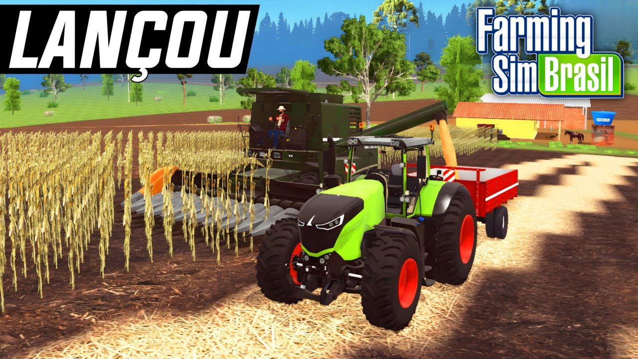 LANÇOU! FARMING SIM BRASIL DISPONÍVEL NA PLAY STORE! - YouTube