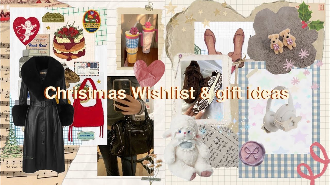 *unique* Christmas Wishlist & gift ideas 2024 ・ ・ (unique snd aesthetic ...