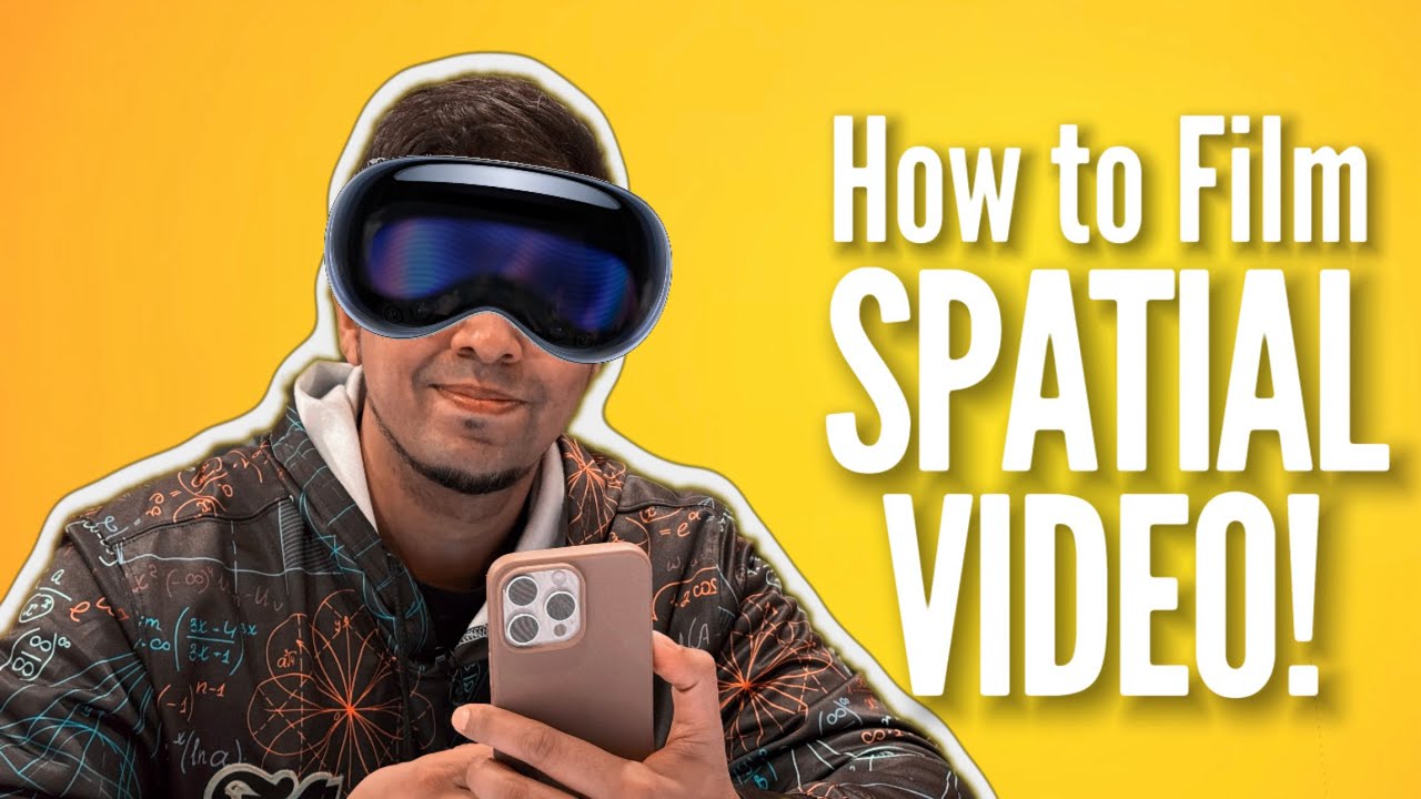 How to Film Spatial Video on iPhone 15 for Apple Vision Pro! - SUPER ...
