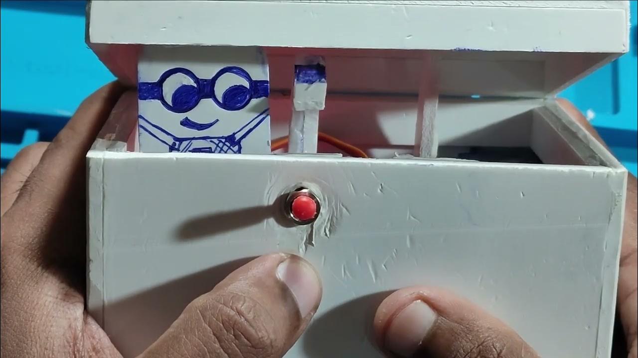 Arduino Useless machine. simple.... build . - YouTube