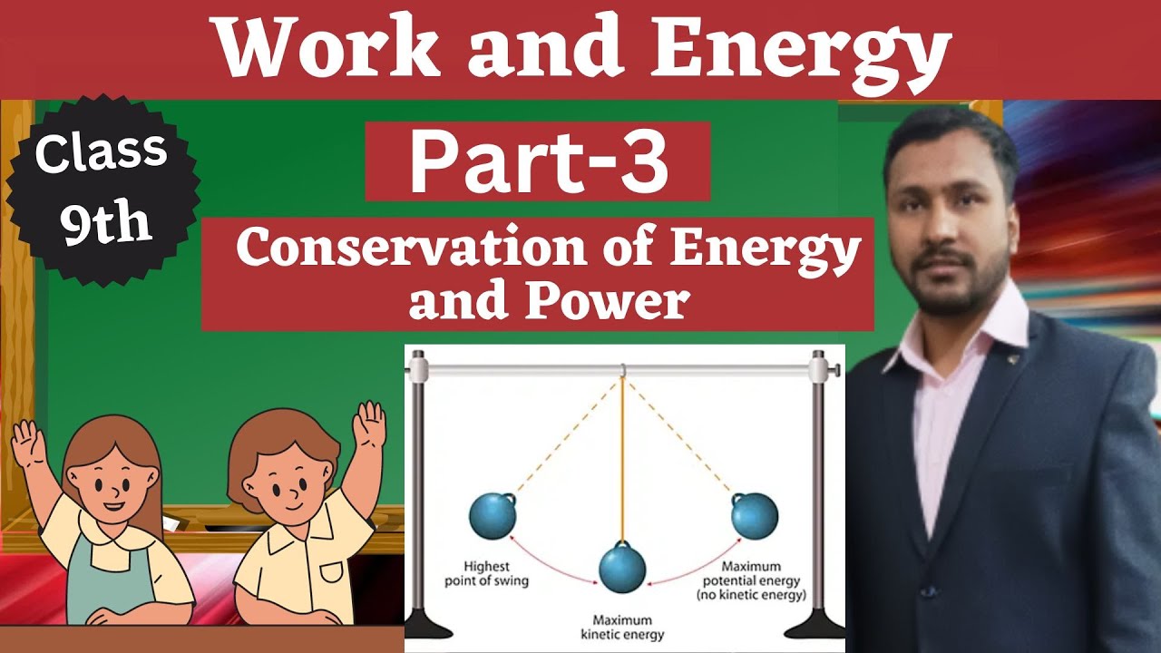 Work & Energy (Part-3) - Class 9th | Conservation of Energy & Power ...