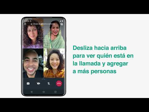 Cómo unirse a una llamada grupal en WhatsApp