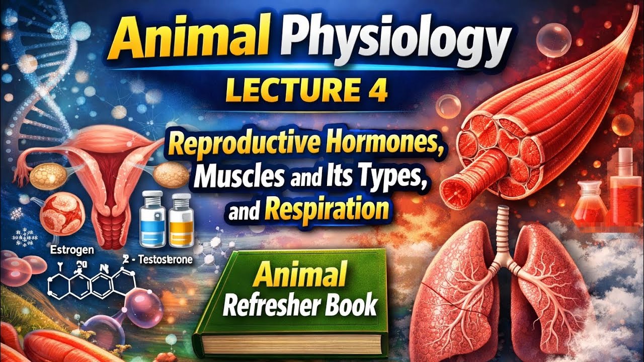 Animal Physiology lecture 4| Animal Refresher Book| Veterinary Officer ...