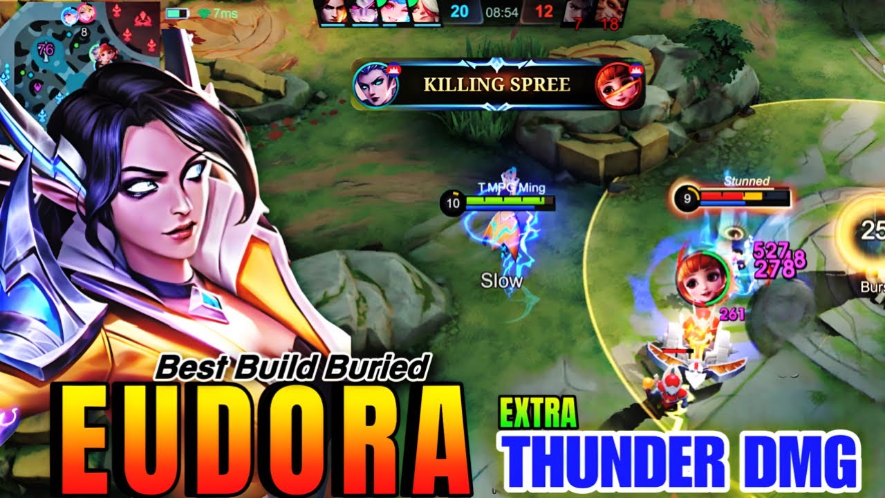 Eudora Build 2024 One Shot Combo!! - Best Build Buried S31 | Mobile ...