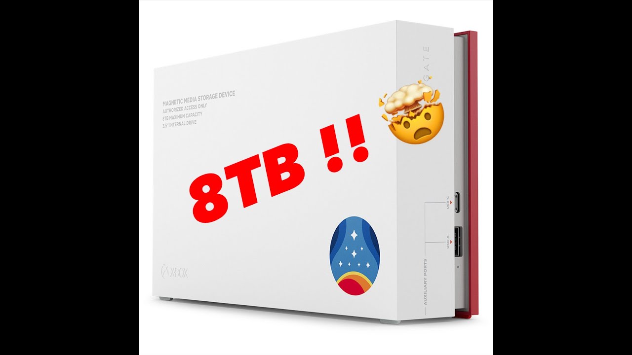 Starfield Seagate 8TB HHD unboxing and first looks - YouTube