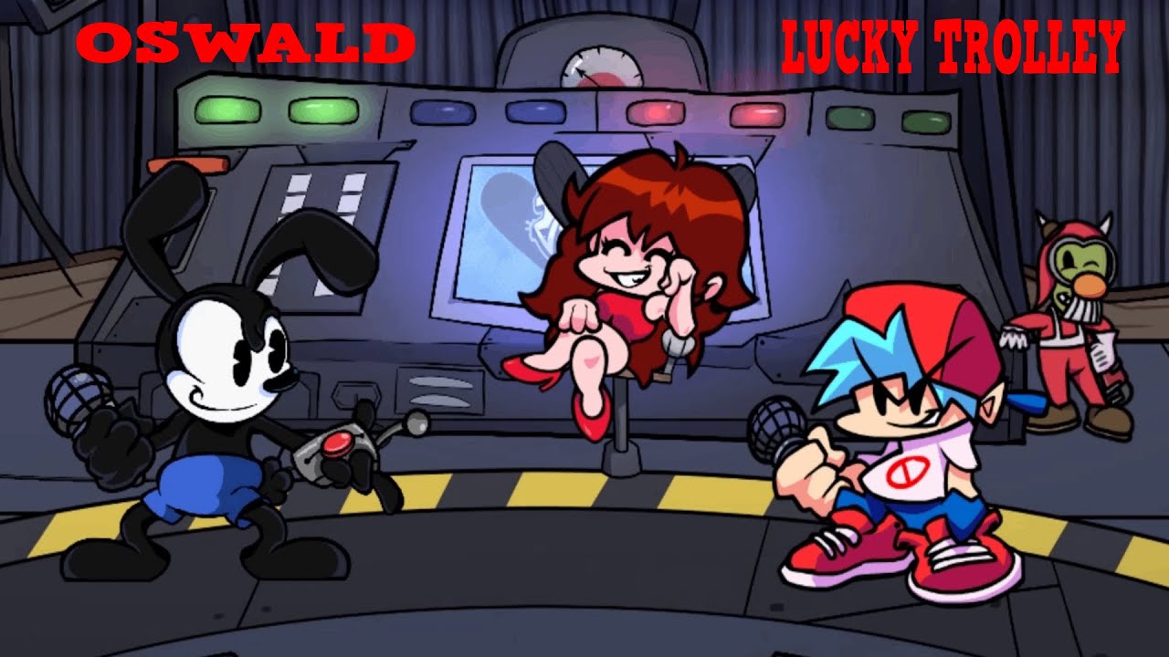 FNF:-) Oswald from Disney Club - YouTube