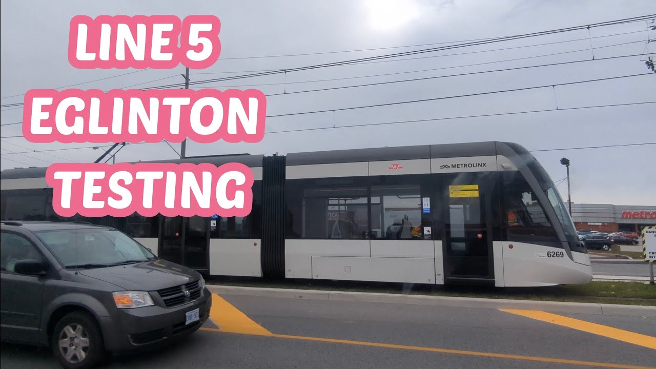 TTC Line 5 Eglinton Crosstown Testing - YouTube