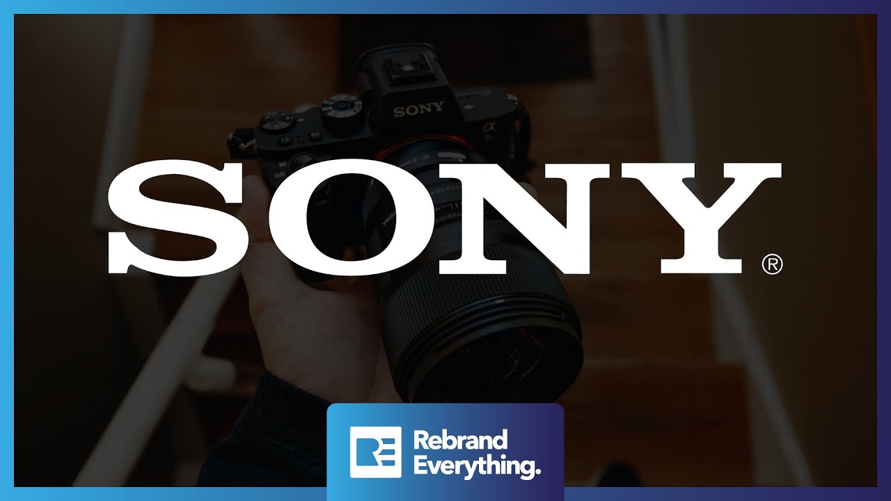 A new SONY logo!? I create 5 options showing the full logo design ...
