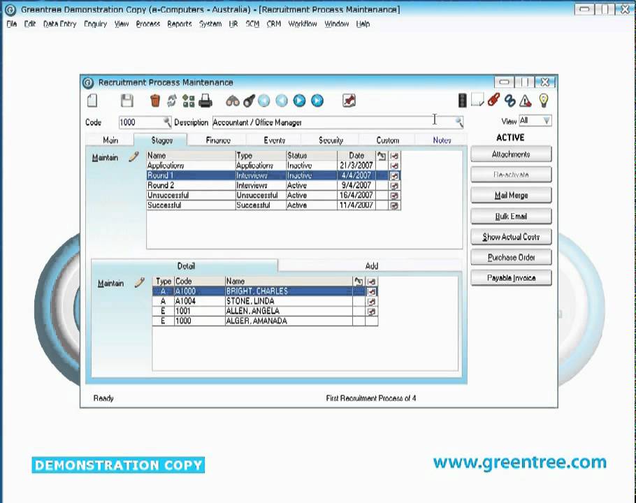 Greentree Human Resources - Recruitment | By Greentree Software - YouTube