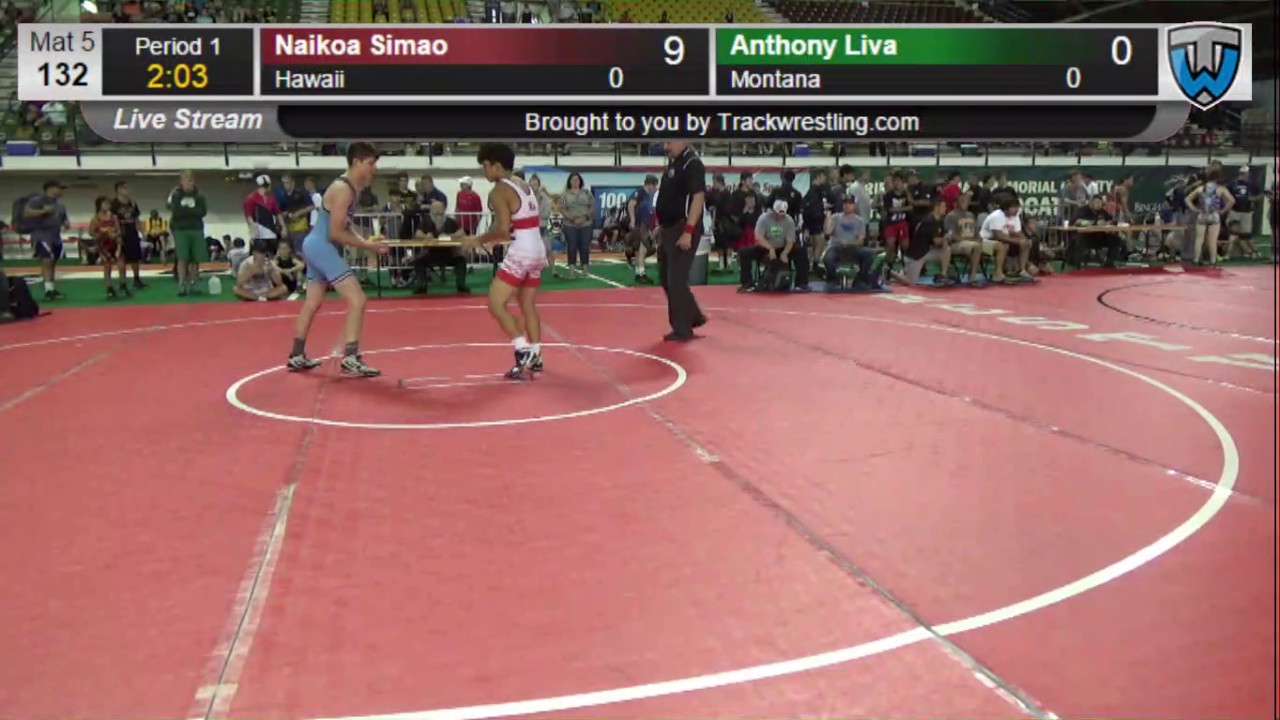 28 CADET 132 Naikoa Simao Hawaii vs Anthony Liva Montana 8419323104 ...