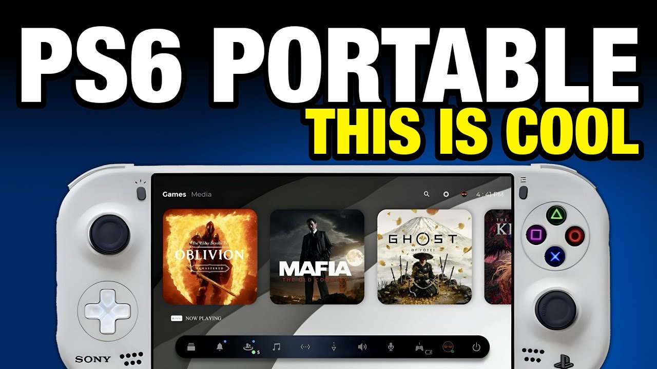 PS6 PORTABLE SPECS REVEALED! CAN PLAY ALL PS5 GAMES! - YouTube