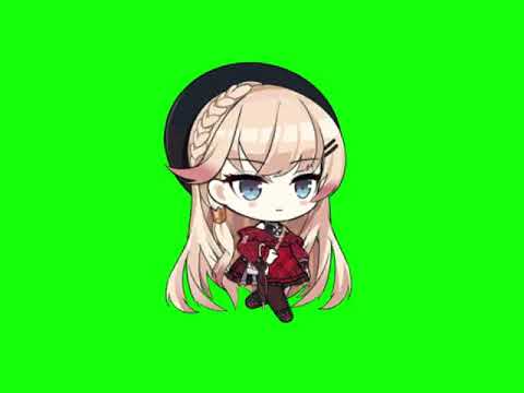 Azur Lane - HMS Howe Walk Green Screen - YouTube