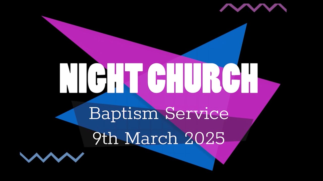 Night Church - Baptism Service - Jono Shares The Word - YouTube