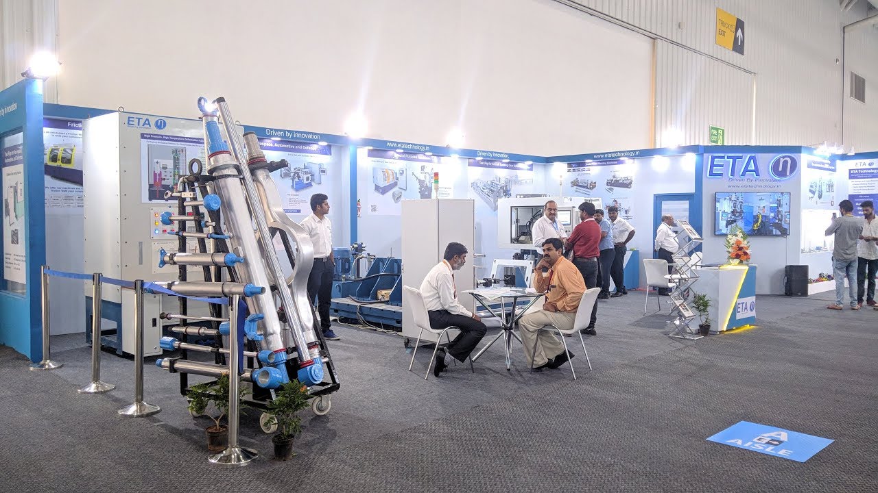 ETA Technology Stall IMTEX 2019 - YouTube