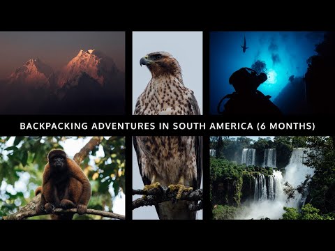 BACKPACKING ADVENTURES IN SOUTH AMERICA  🌎 OUR HONEYMOON [6 MONTHS]