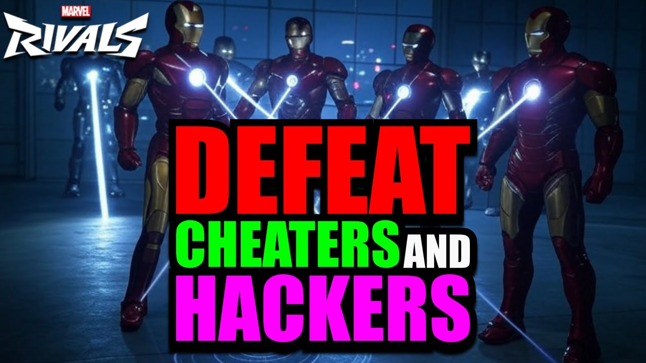 KILL CHEATERS and HACKERS with IRON MAN in MARVEL RIVALS - YouTube