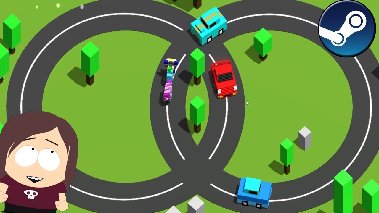 Pixel Traffic Circle Rush || Fun Little Arcade Game - YouTube