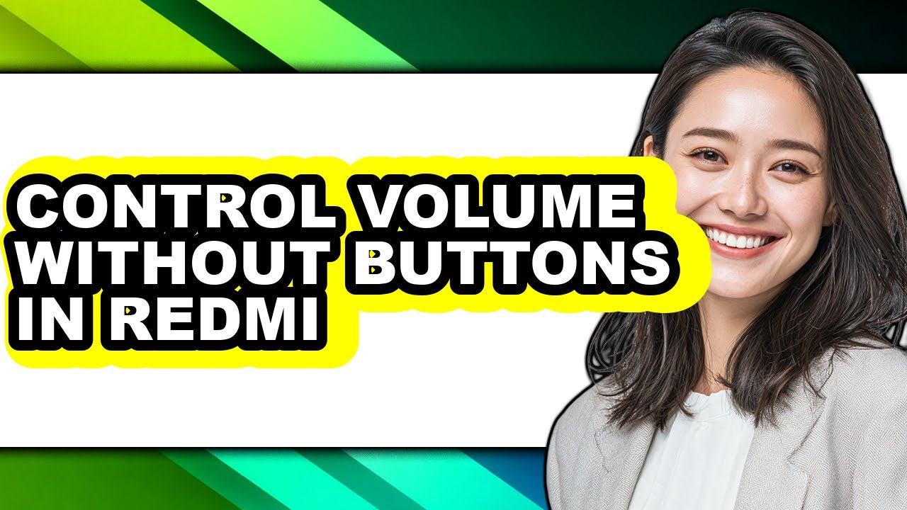 How to Control Volume Without Buttons in Redmi - Step by Step - YouTube