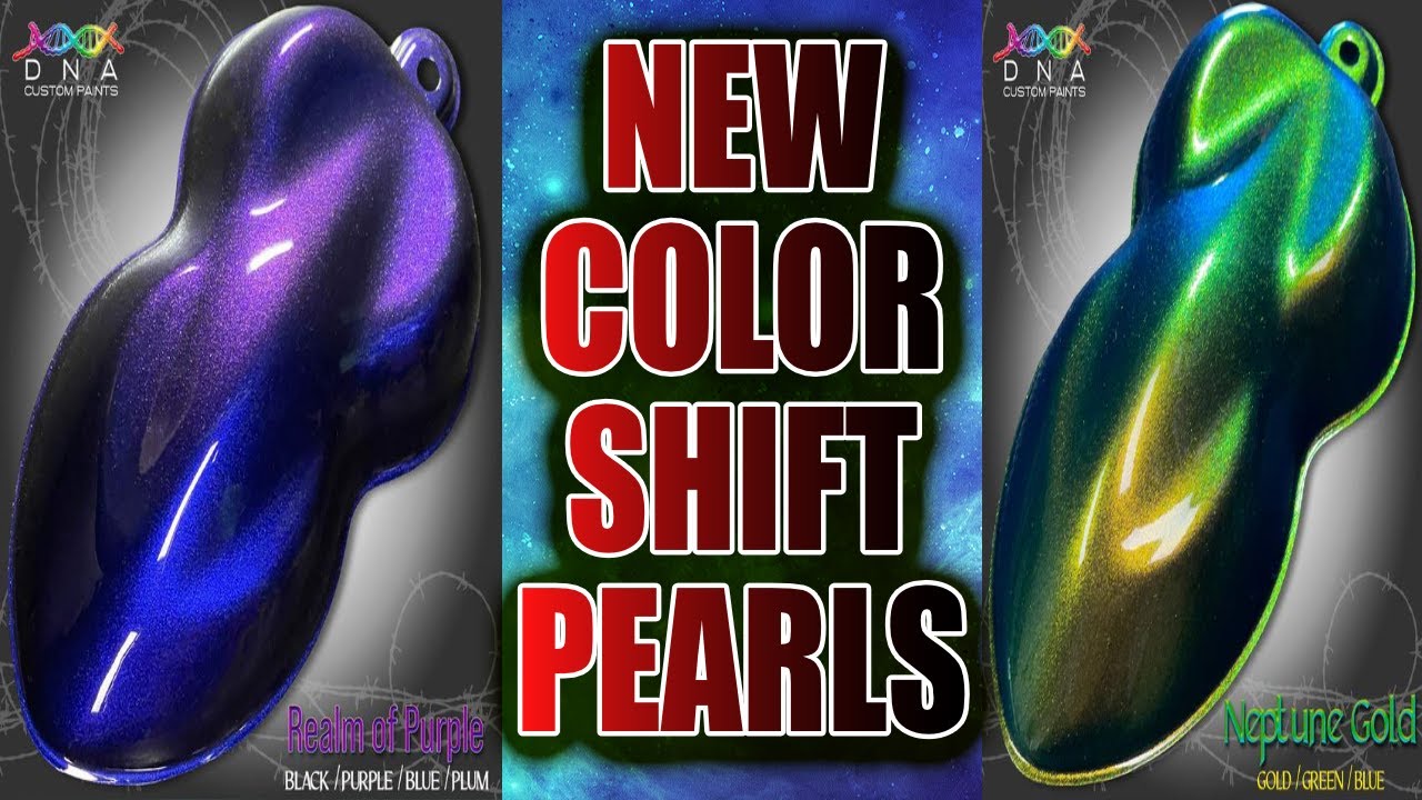 Realm of Purple & Neptune Gold Color Shift Pearls - YouTube