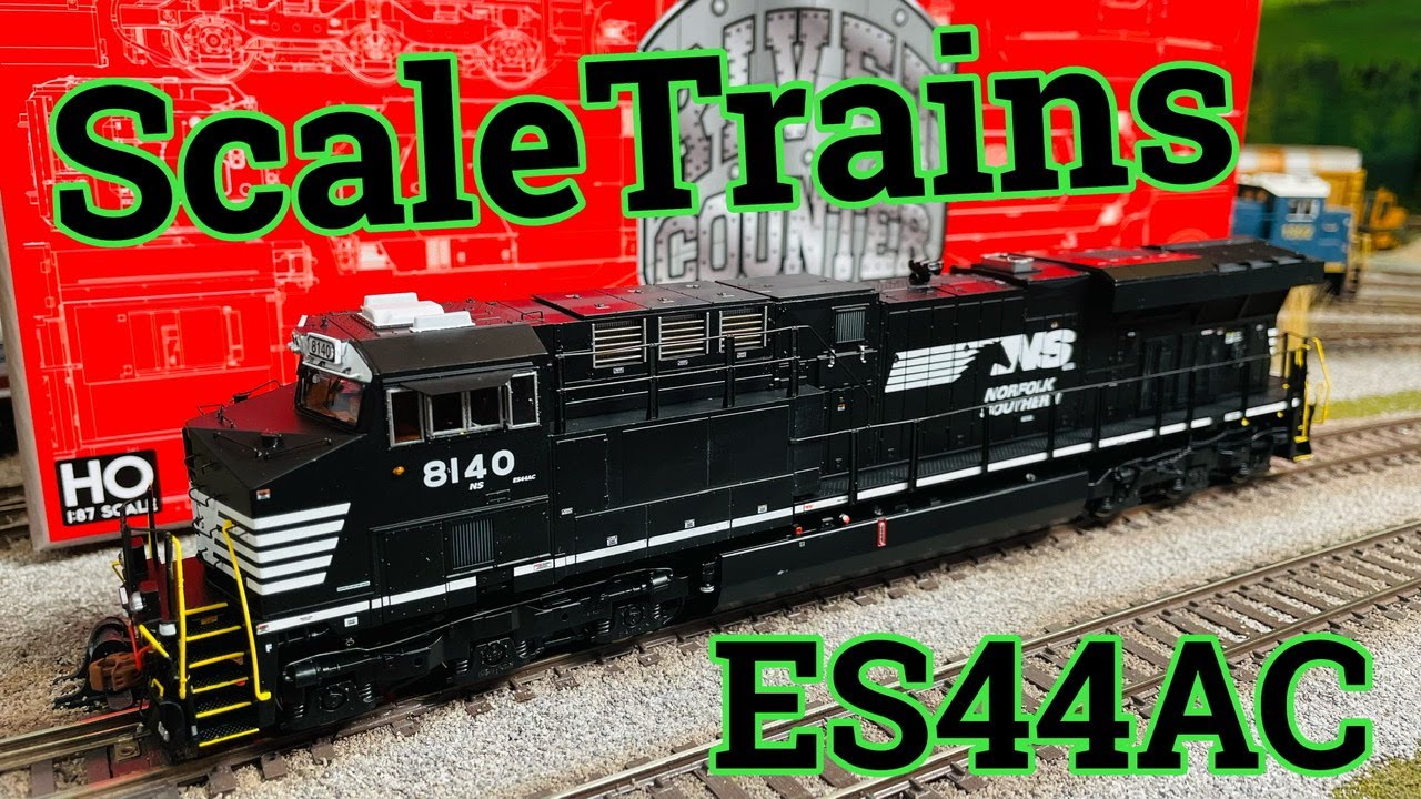 The New ScaleTrains ES44AC - YouTube