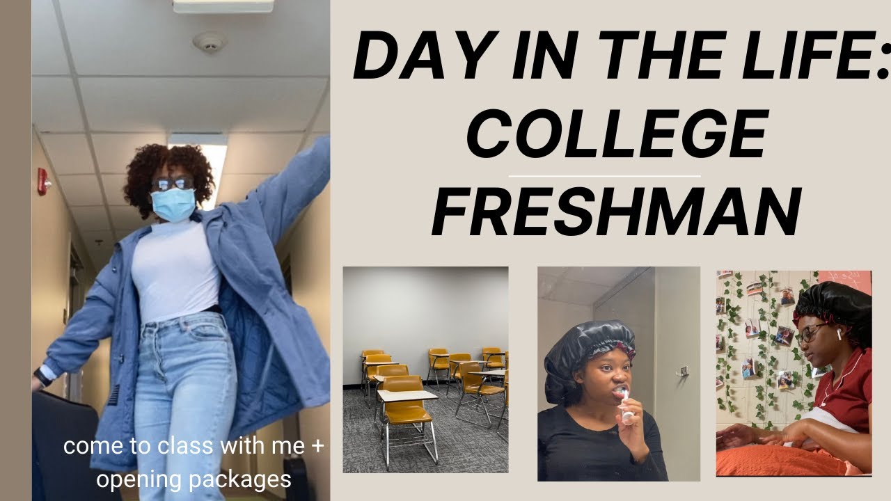 Day In The Life of a College Freshman | come to class with me + opening ...
